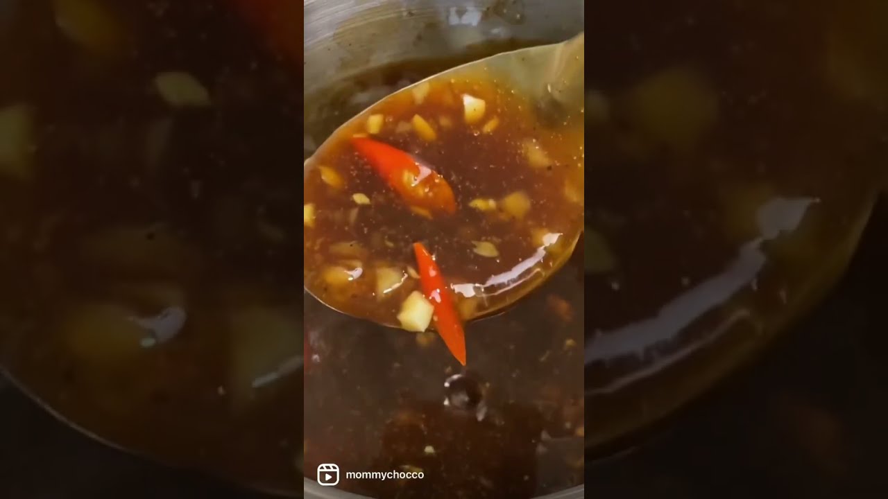 Filipino-Style Street Food with homemade Manong Sauce - YouTube