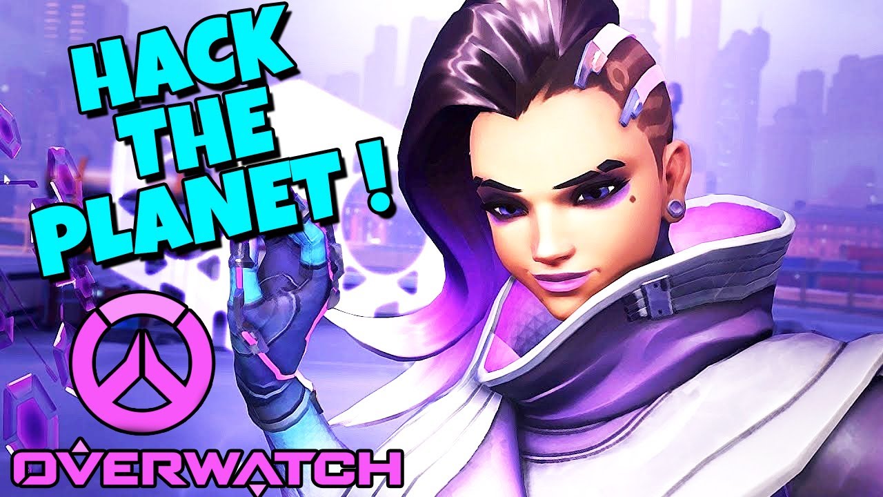 Overwatch NO LIMITS Funny Moments - Sombra - HACK THE PLANET ! - YouTube