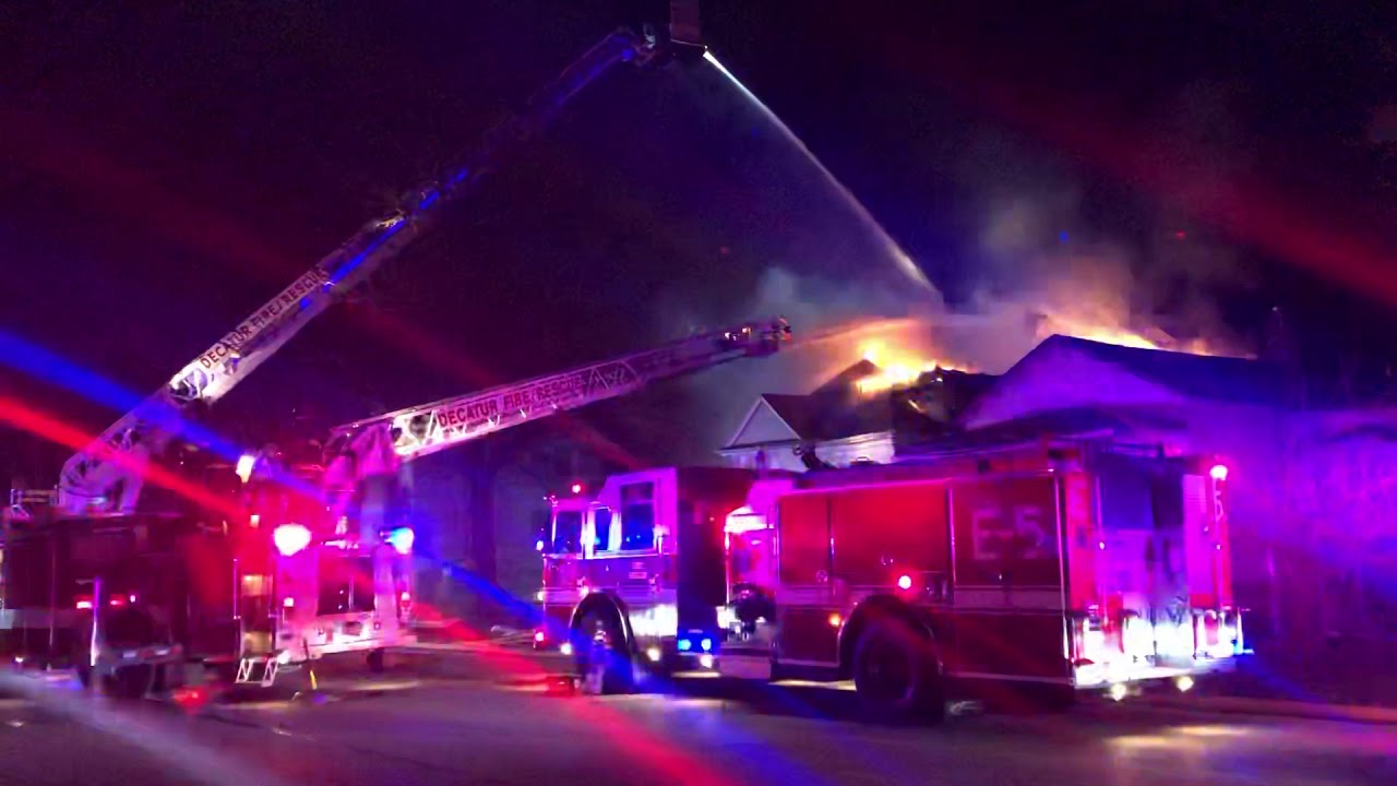 Feb. 28, 2020, house fire in Decatur, Illinois - YouTube
