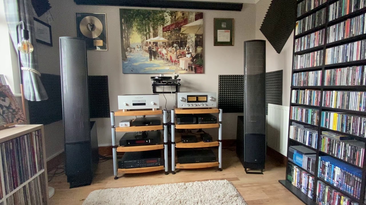 Copland CDA 289 - Luxman L 590 AX Mark 2- Martin Logan ESLX - YouTube