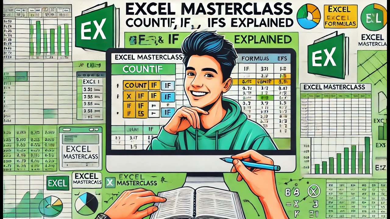 Master Excel Formulas In Minutes With Countif Ifs And If Youtube