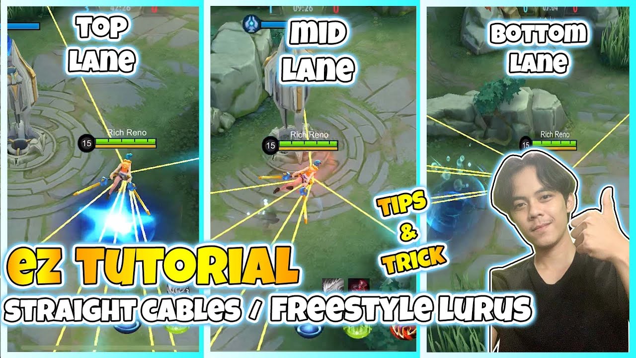 CARA CEPAT BISA STRAIGHT CABLE FREESTYLE LURUS DENGAN MUDAH TUTORIAL ...