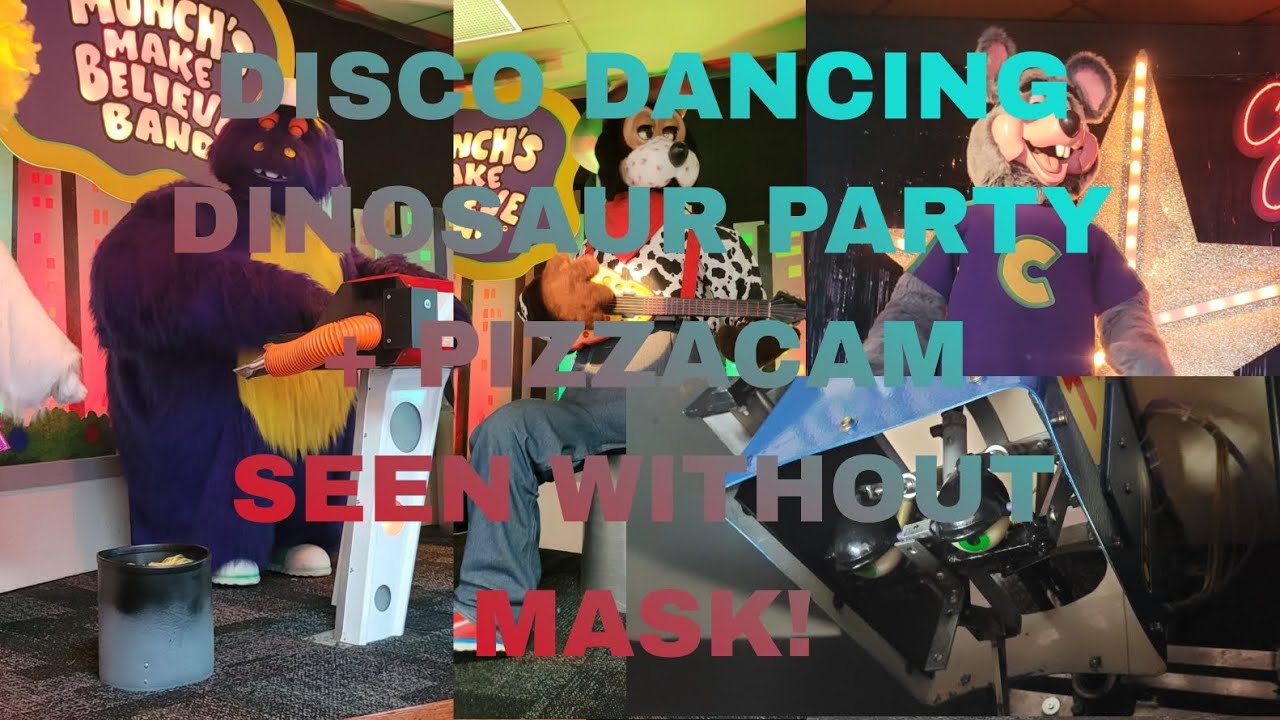 Pineville CEC | Disco Dancing Dinosaur Party + Pizzacam seen without ...