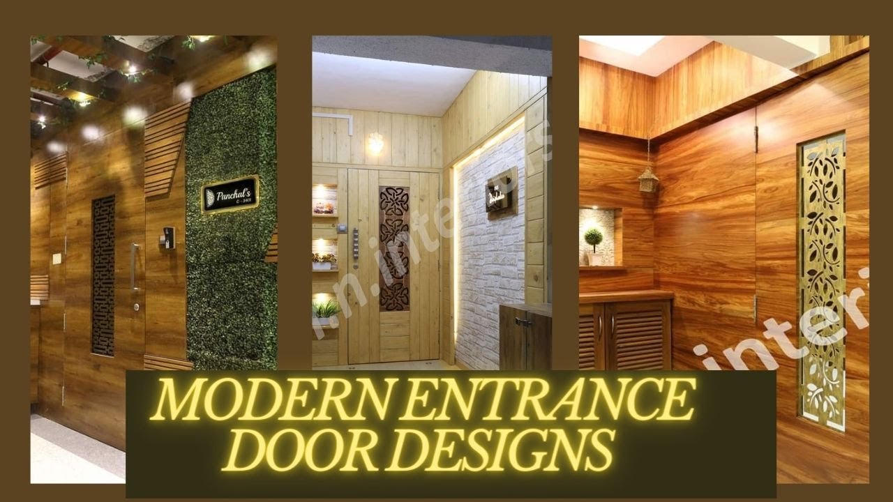 Latest Safety Door Designs | Best Entrance Door | Modern Safety Doors ...
