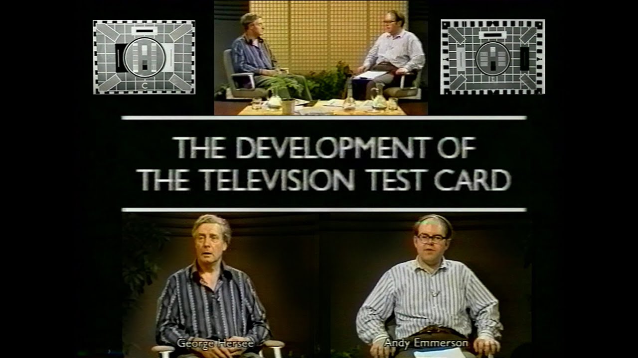 The Development of the Television Test Card (Upscaled to 1080p) - YouTube