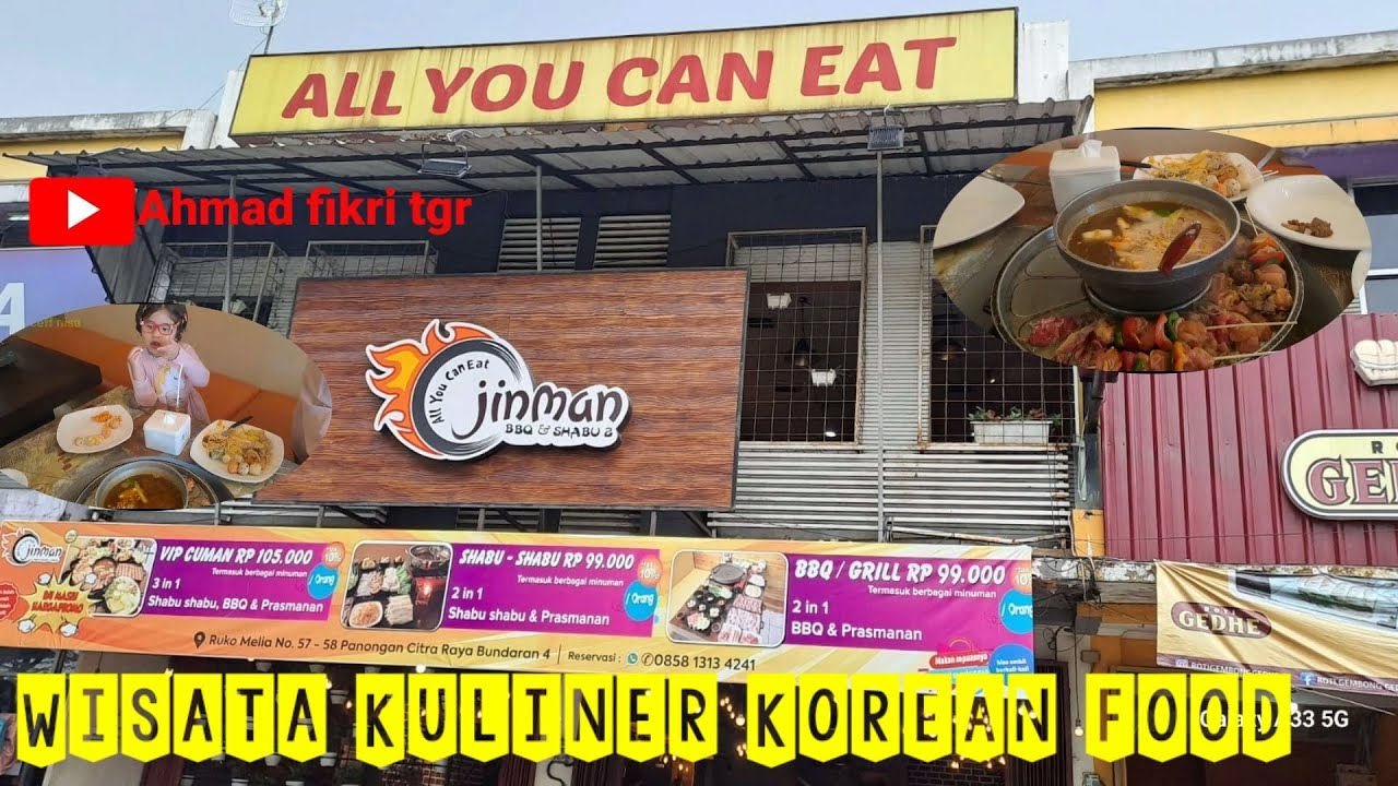 Wisata Kuliner Korean food Jinman||Makanya harus cepat karena waktu ...