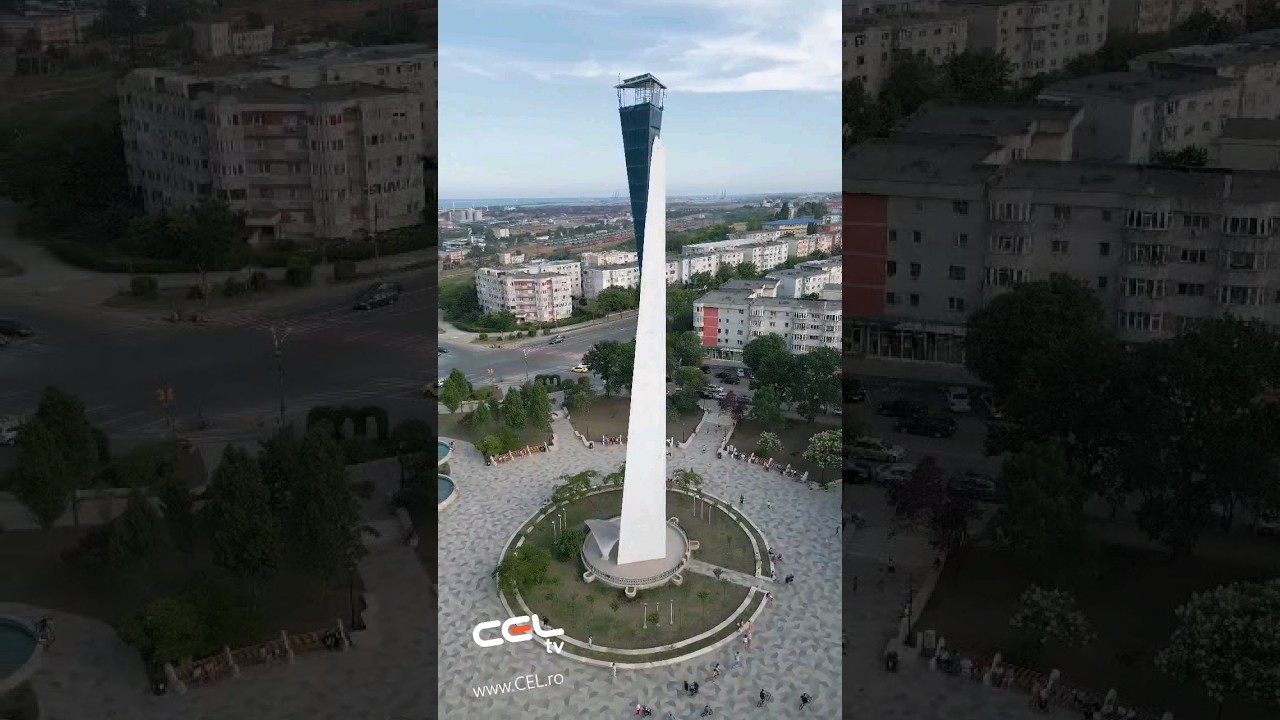 Farul din Constanta fimat din drona - CEL.ro - YouTube