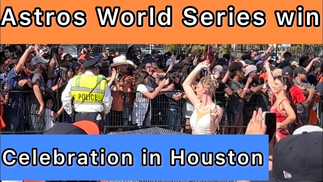 Astros World Series Parade in Downtown Houston | Championship ...