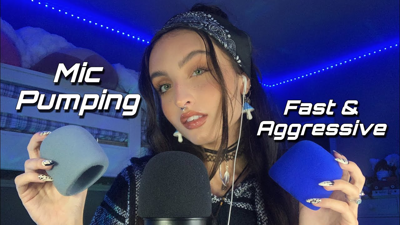 Asmr Fast And Aggressive Mic Pumping Rubbing Swirling Scratching