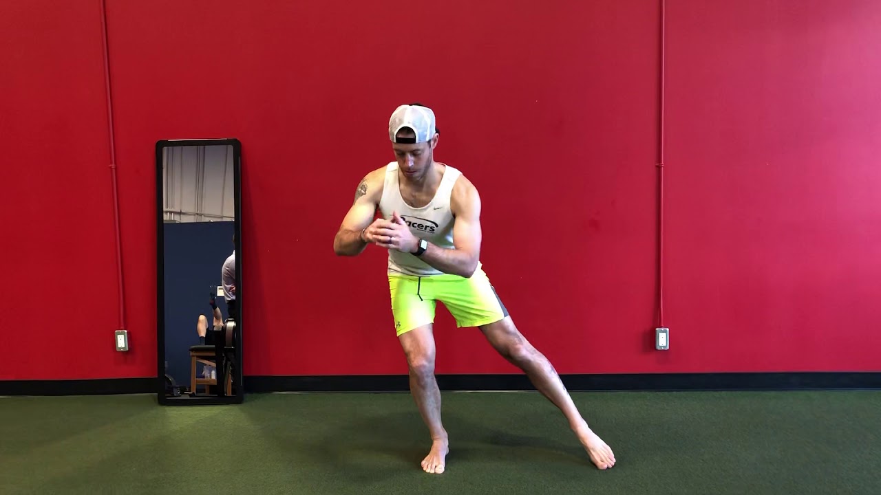 Single Leg Clock Squats - YouTube