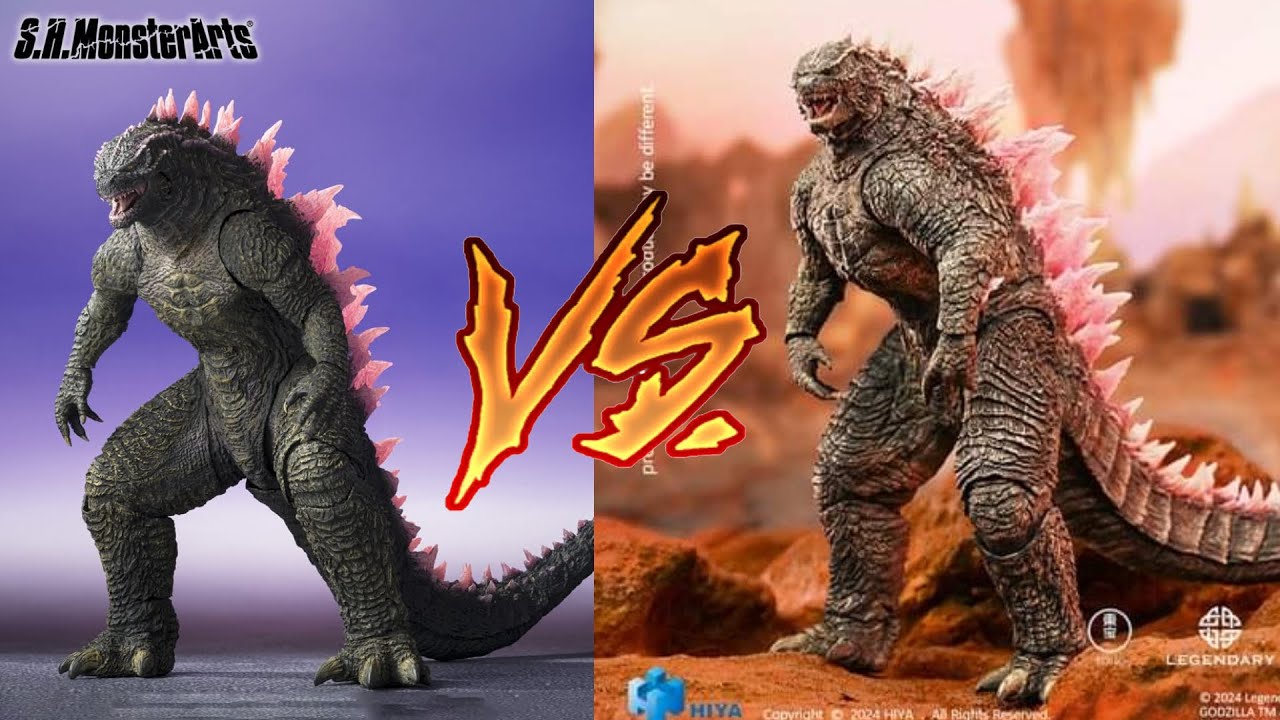 SHMA vs HIYA evolved Godzilla - YouTube