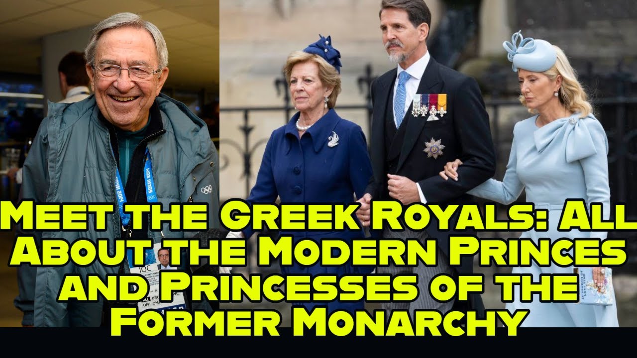 Meet the Greek Royals: All About the Modern Princes and Princesses of ...