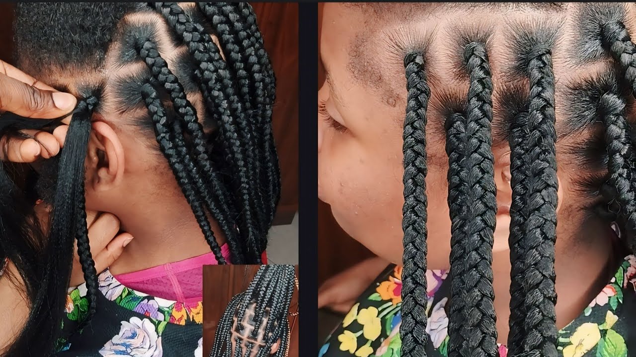 How To Start A Box Braid. **Very Easy Method// For All Beginners # ...