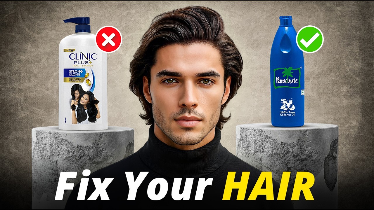 How To Fix Your Hair | Ultimate Haircare Guide For Men | हिंदी में ...
