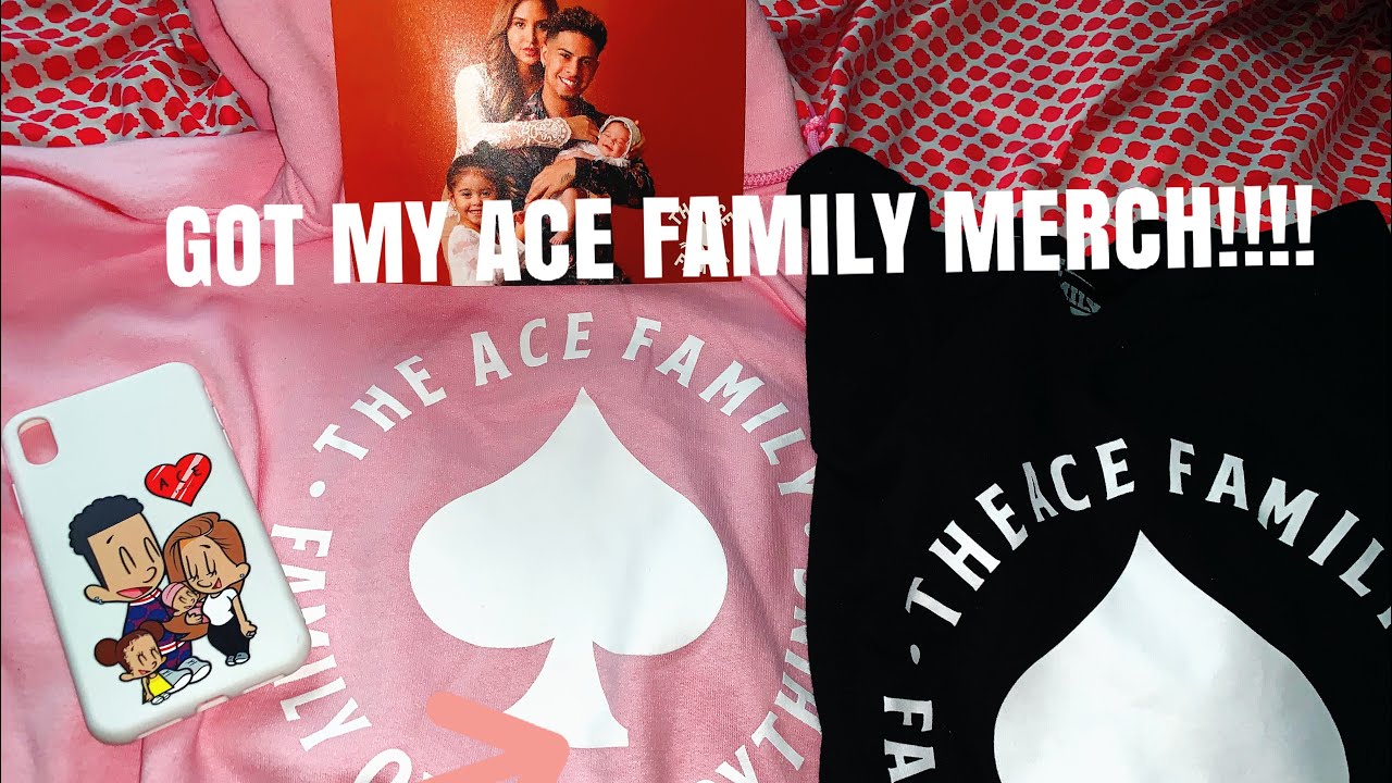 UNBOXING THE ACE FAMILY MERCH!! *EXCITED* - YouTube