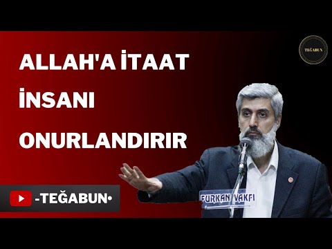 (Kısa kesit) Allah'a İtaat İnsanı Onurlandırır | Alparslan Kuytul Hoca