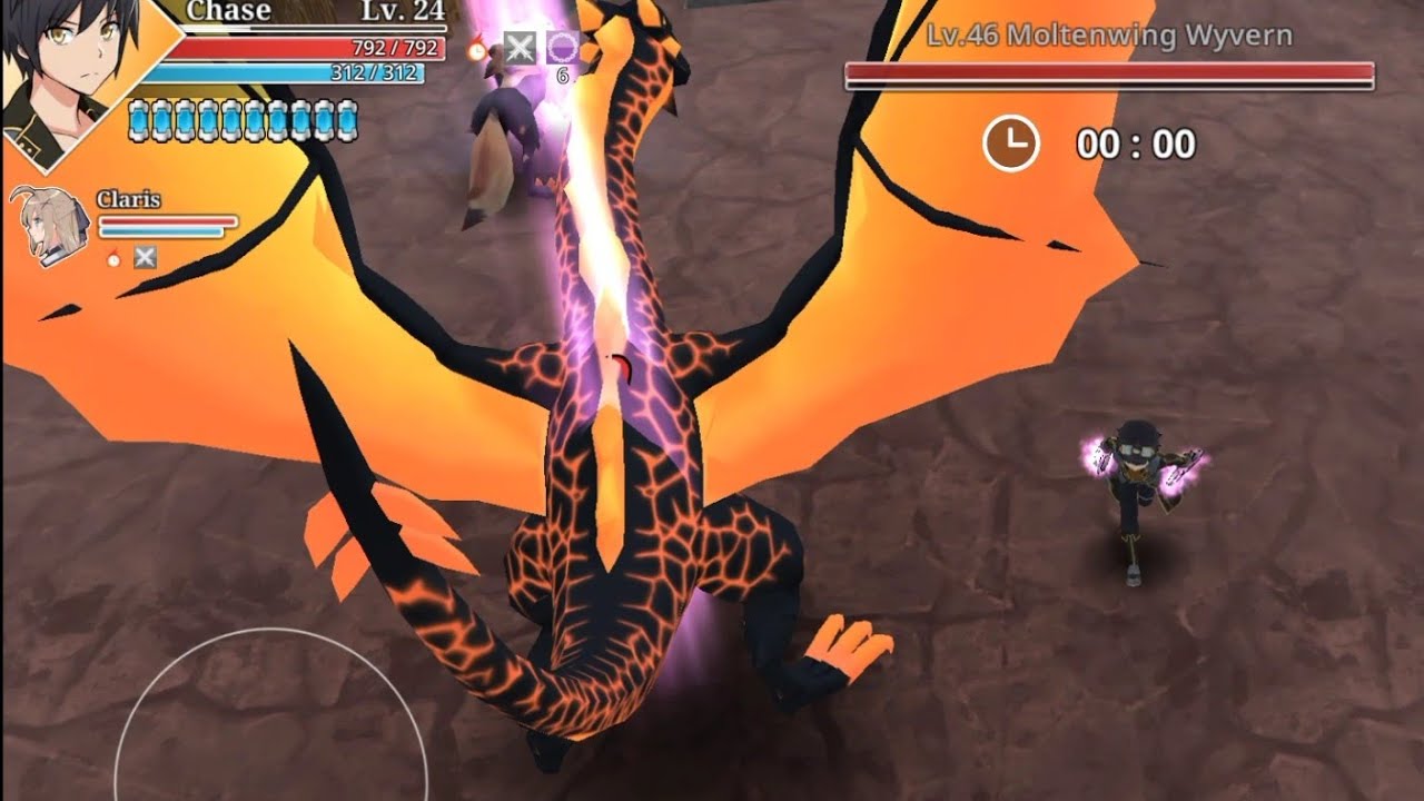 Epic Conquest 2: Reincarnated fighting Molteneing Wyvern with low level ...