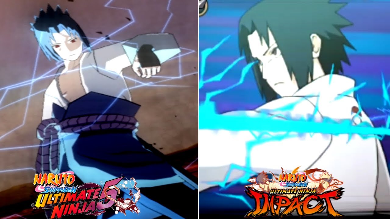 Naruto Ultimate Ninja 5 VS Naruto Ultimate Ninja Impact - Ultimate ...