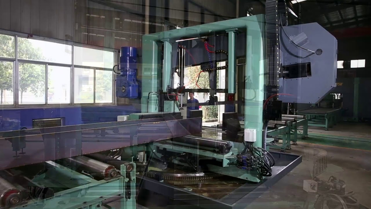 High-speed Beam Cutting Machine SAWH1260 - YouTube