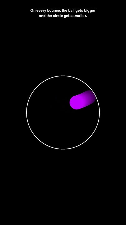 Ball bouncing simulation 1 - YouTube