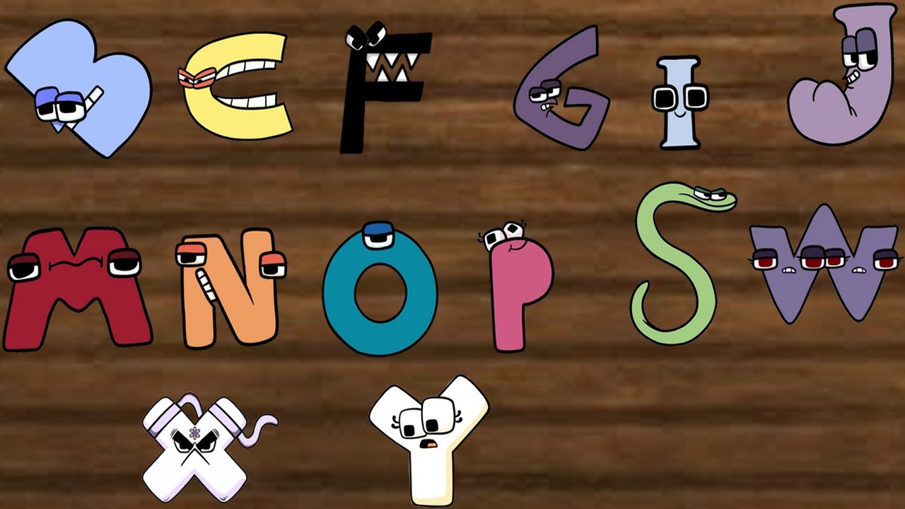 Alphabet Number Full ( 0-9 ) , Alphabet Transformation Lore (A-Z ...