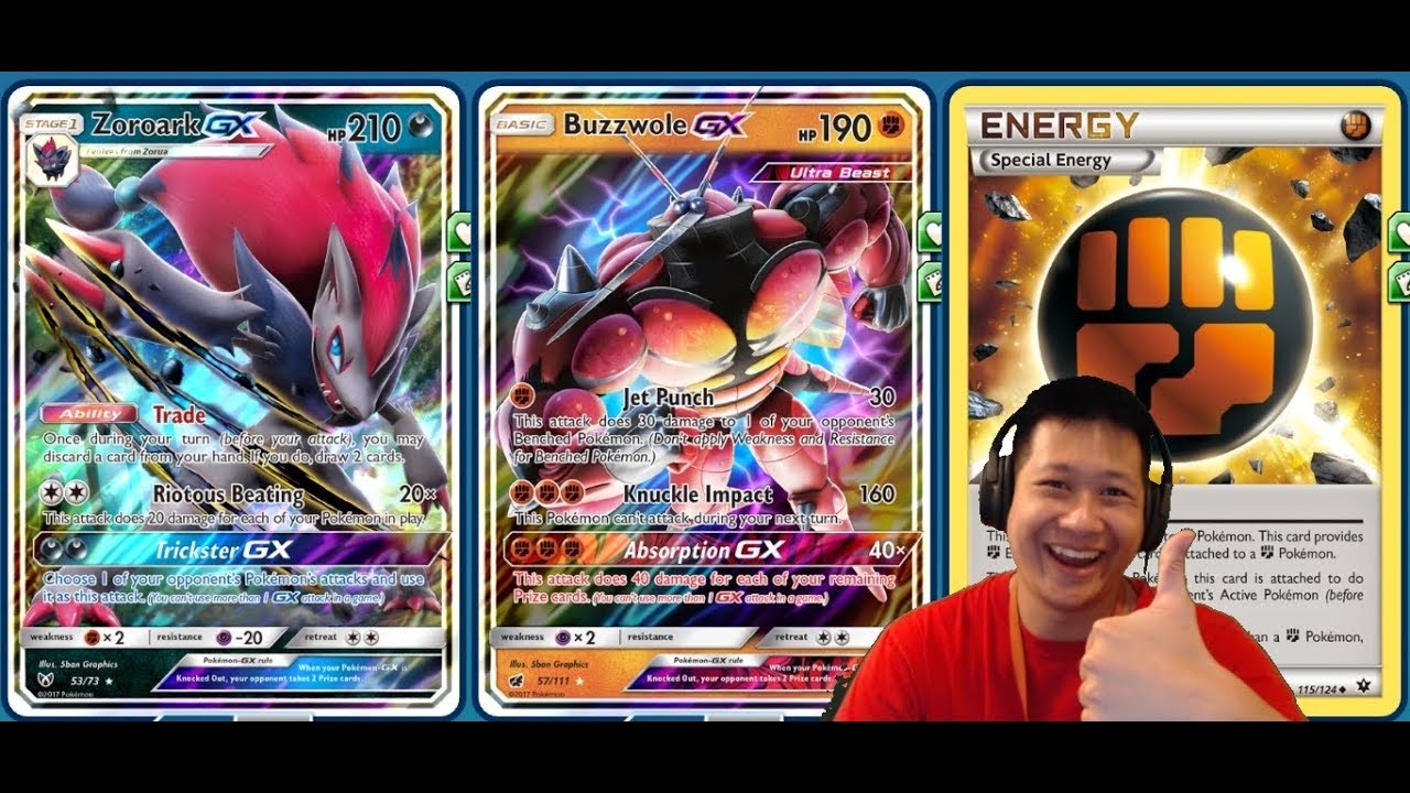Powerful BUZZWOLE GX Deck, The STRONGEST GX Of Crimson Invasion ...