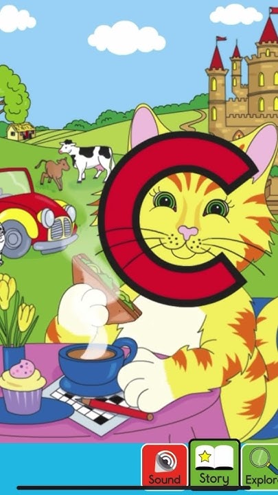 Letterland Alphabet Phonics | Letter C | Clever Cat | Education Kids ...