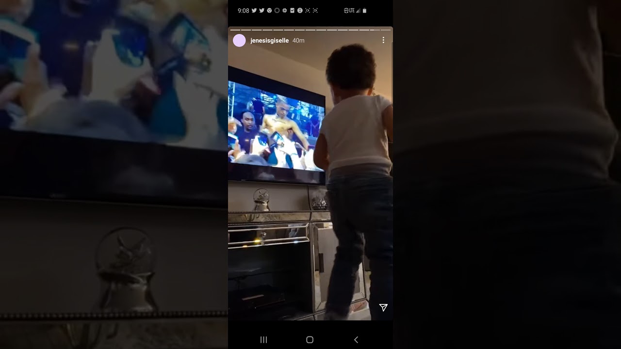 Baby Gekume Vibing To His Dads Music On His 2nd Birthday - YouTube
