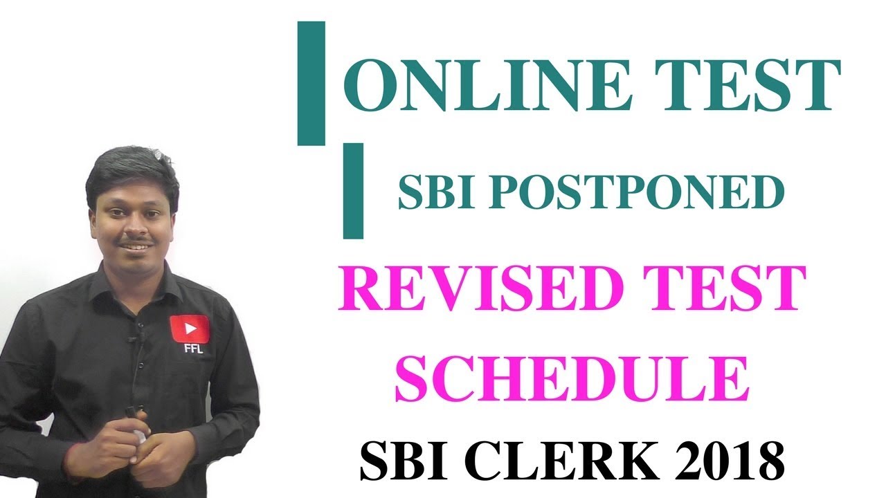 SBI CLERK 2018 REVISED ONLINE TEST YouTube sbi-clerk-2018-revised-online-test-youtube