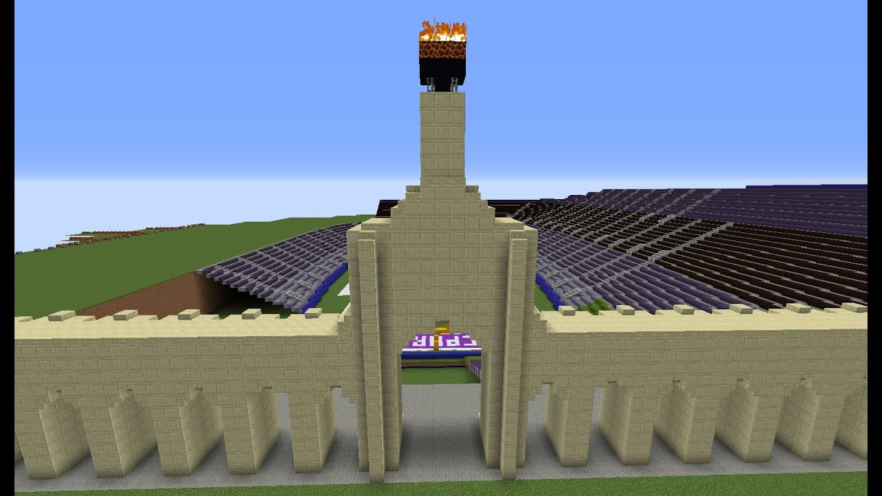 Minecraft College Football Game of the Year - YouTube