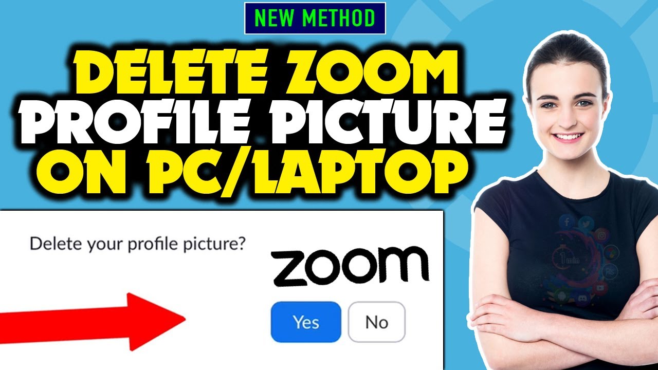 How to delete zoom profile picture on PC/laptop 2025 - YouTube