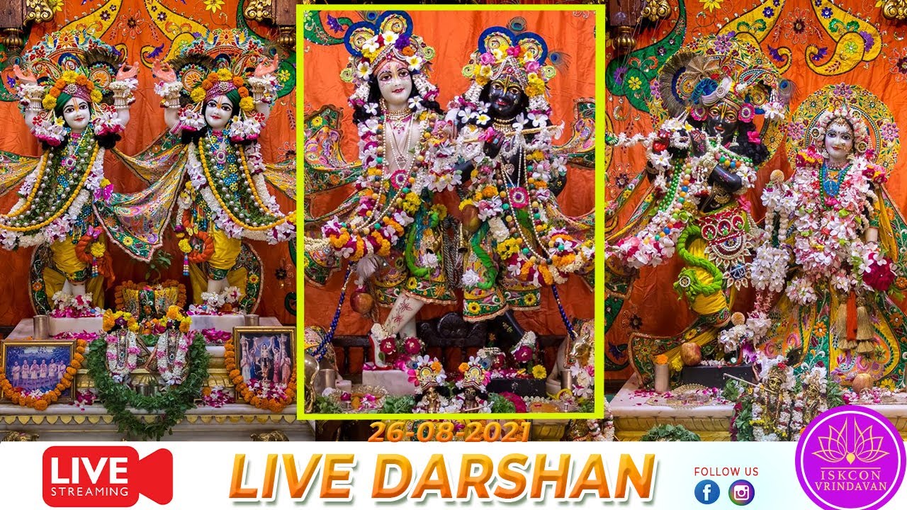 Live Darshan 30.08.2021 - YouTube