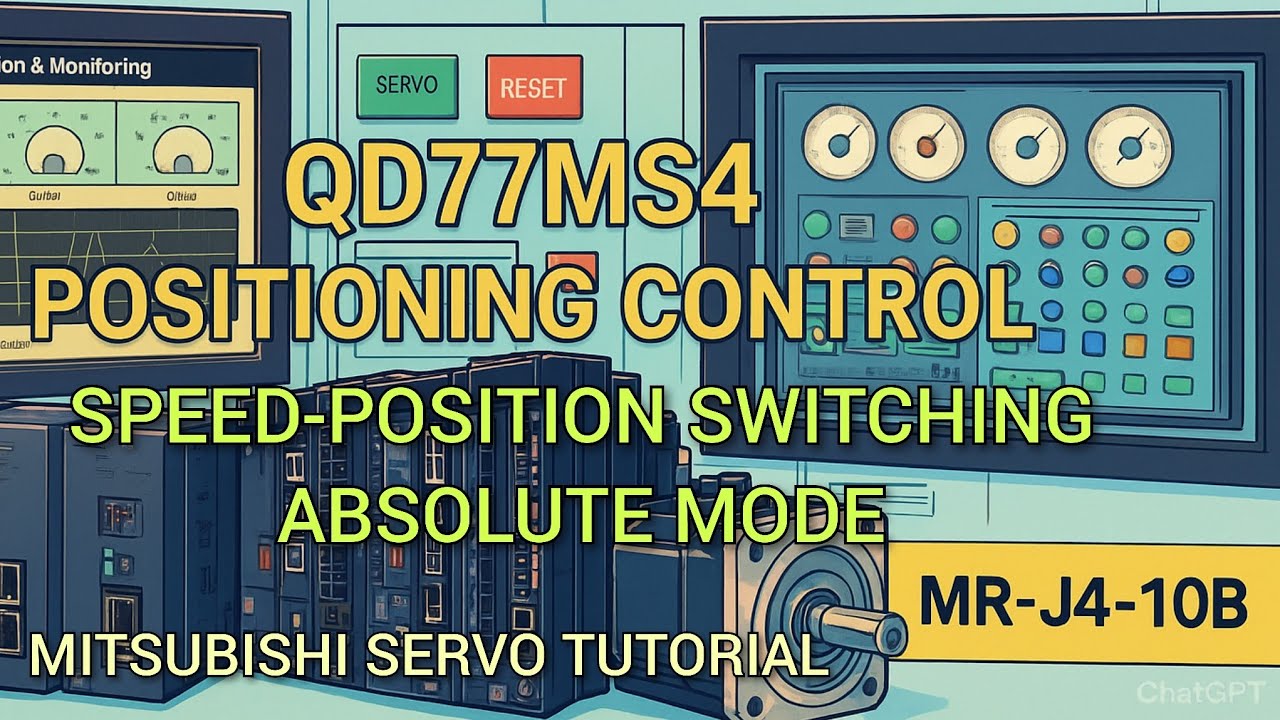 QD77MS4 : Speed - Position Switching Absolute Mode Mitsubishi Servo MR ...