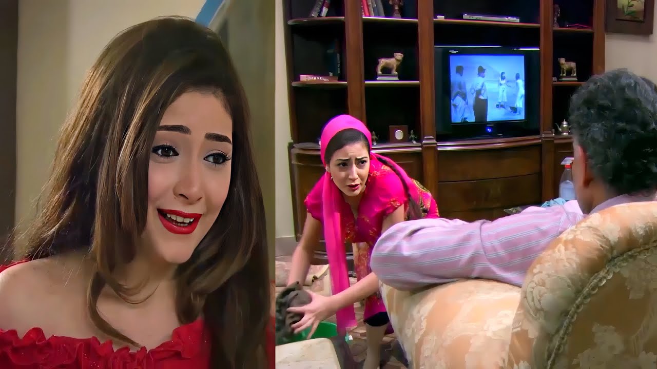 بيخون مراته مع الخدامة وهى نايمة بعد ما عايرته برجولته شوف عمل معاها