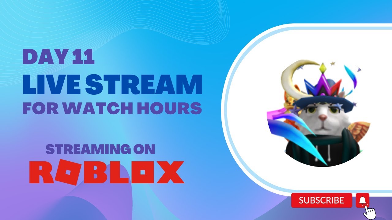 LIVE STREAM FOR WATCH HOURS - DAY 11 - YouTube