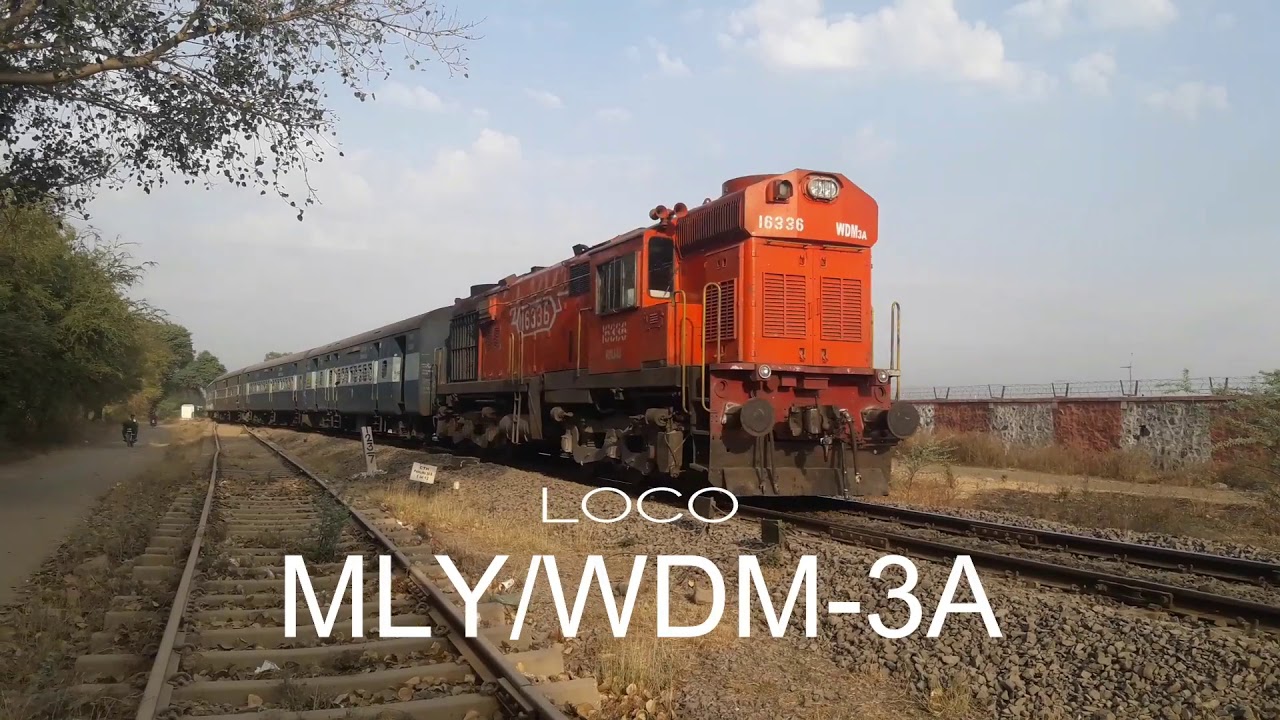 wdm3a chugging | wdm3a horn - YouTube