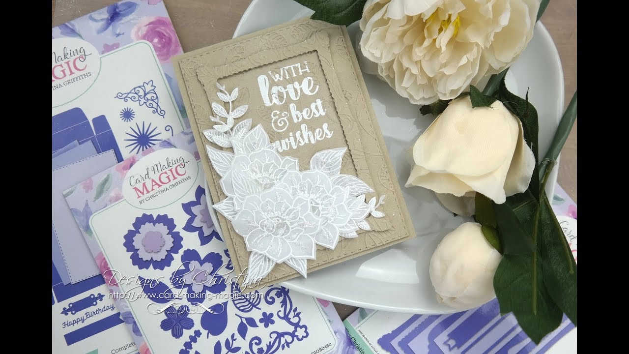 White Vellum Flowers - YouTube