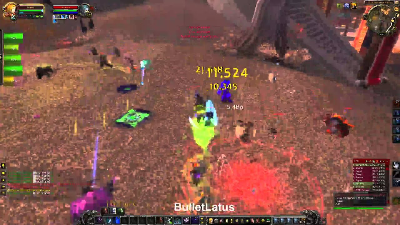 World of Warcraft - Multiboxing PvP x5 Frost DK - YouTube