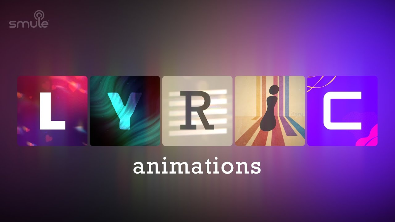 Bring Lyrics to Life with All-New Lyric Animations! - YouTube