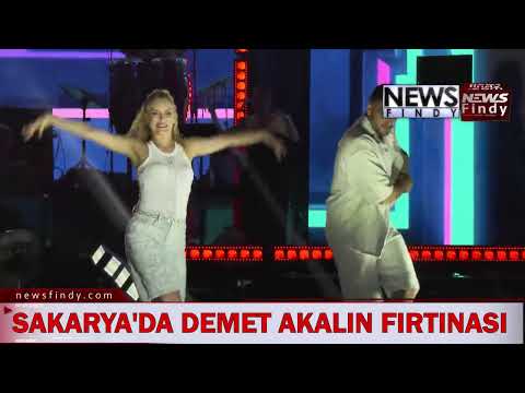 Demet Akalın Sakarya Kültür Yolu Festivali'ni Coşturdu #demetakalın #sakarya  #popmüzik #müzikşöleni