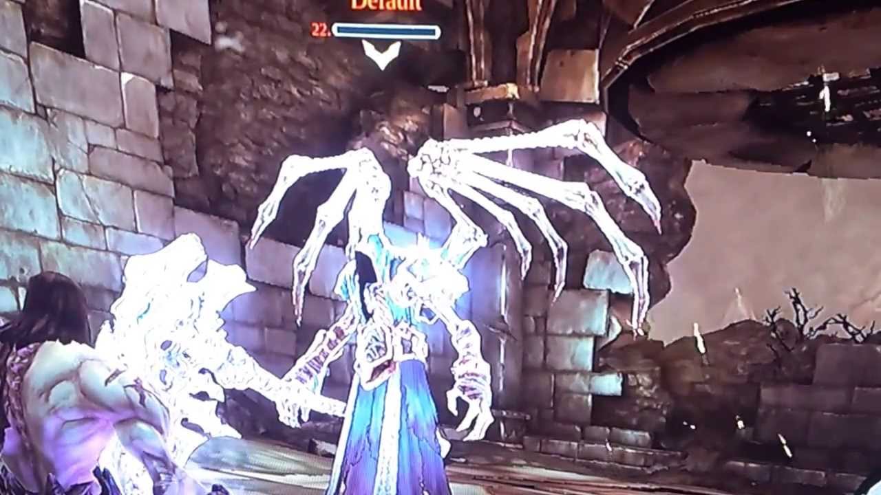 Darksiders 2 glitch death true form frozen - YouTube