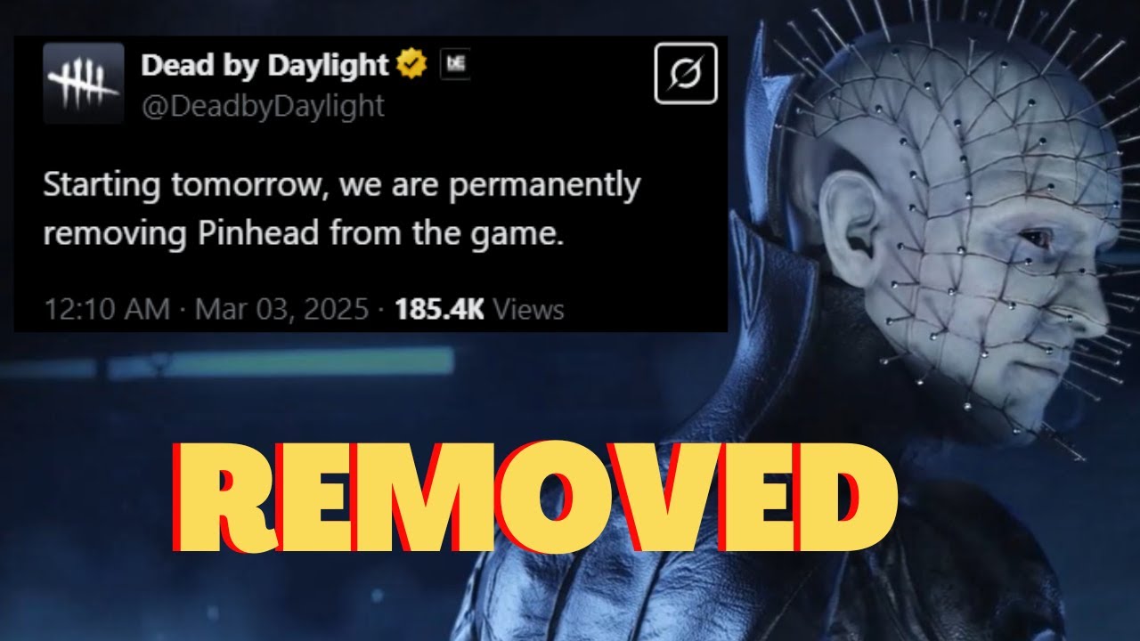 Is Pinhead getting REMOVED from Dead by Daylight? - YouTube