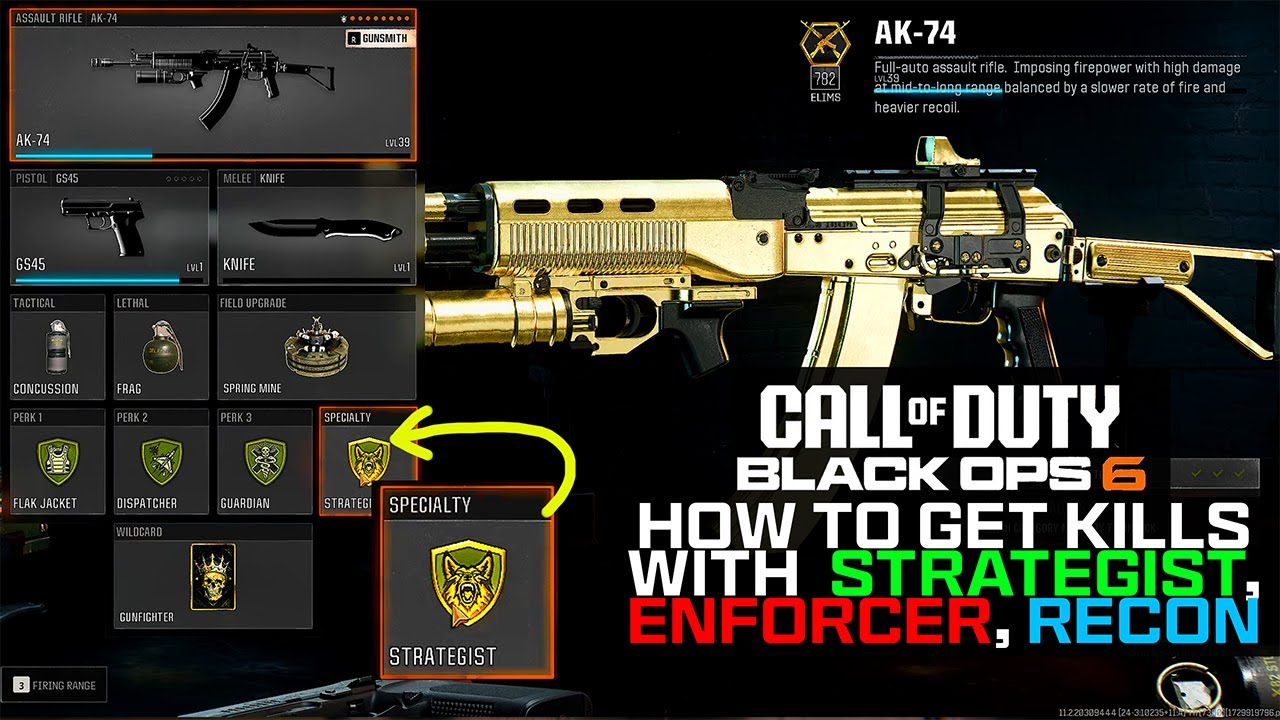 BO6 | How to Get KILLS with COMBAT SPECIALIST (STRATEGIST, RECON ...