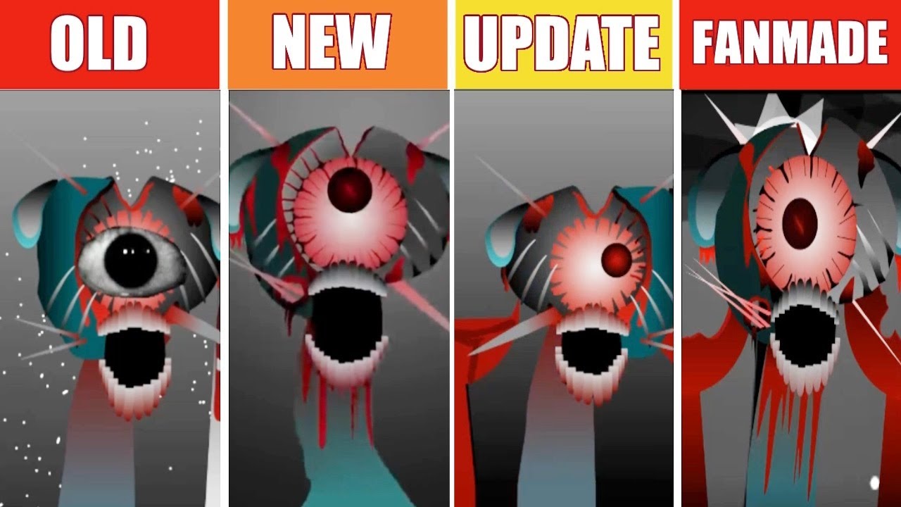 Incredibox Sprunki Phase 8 OLD vs NEW vs NEW UPDATE vs FUNMADE | ALL ...