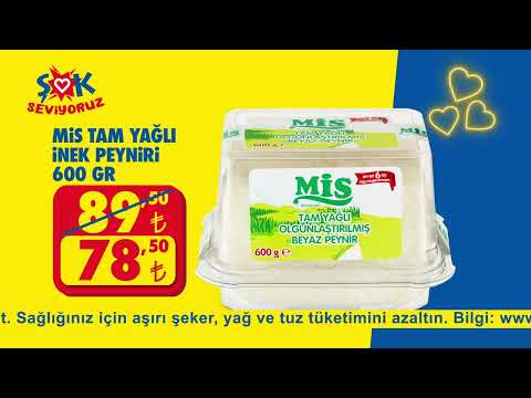 Mis Peynir hem ŞOK’ta hem Cepte ŞOK’ta! 💛🌟