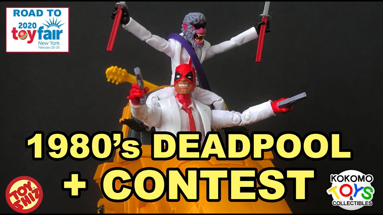 1980'S Deadpool & Hit Monkey Marvel Legends + Feb CONTEST! - YouTube