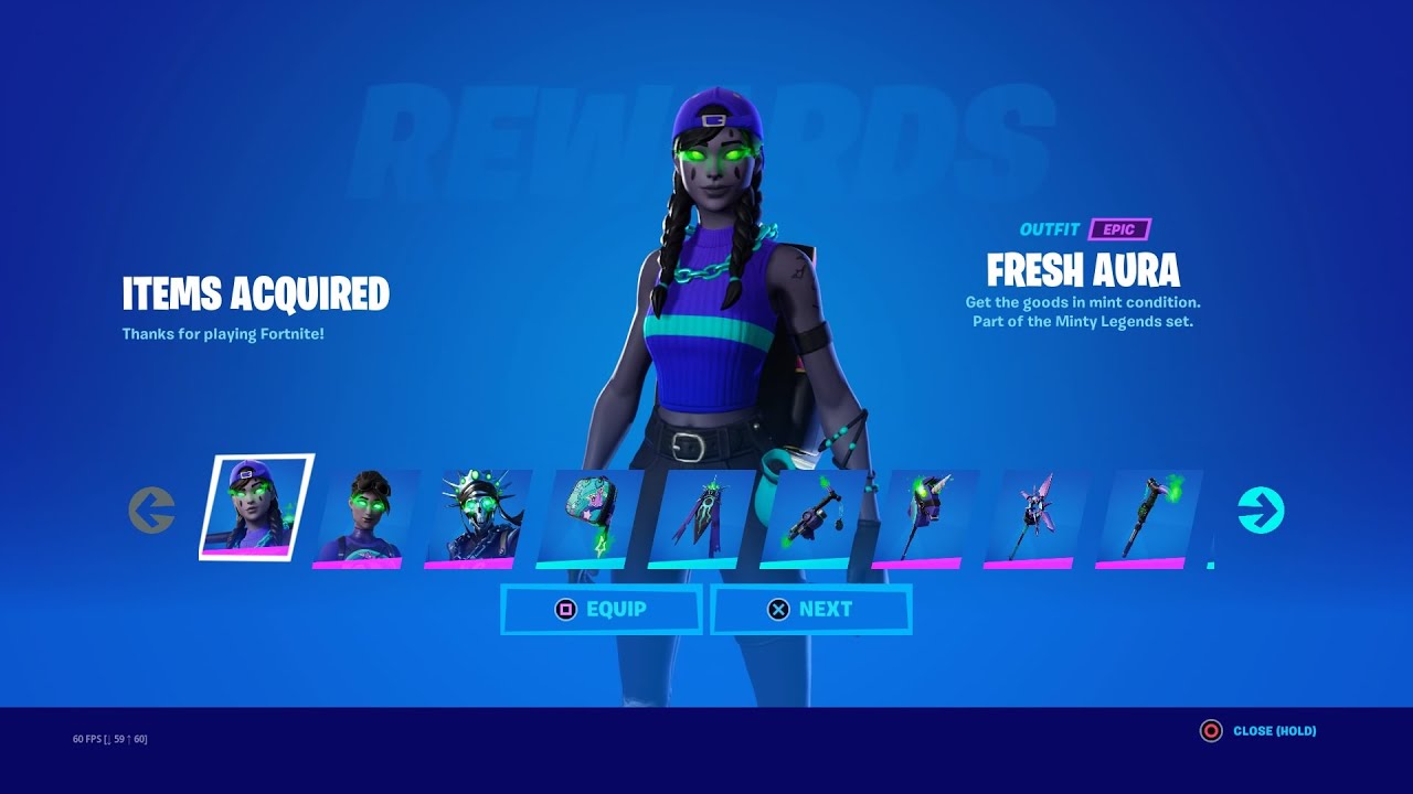 FORTNITE MINTY LEGENDS PACK REVIEW! ONE OF THE BEST PACKS EVER! - YouTube