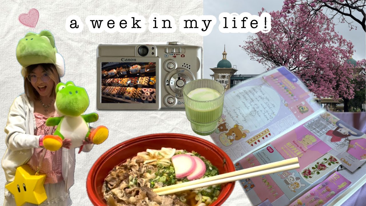 a week in my life 🌸🌷 // arc field trip, universal, ani impulse & more ...