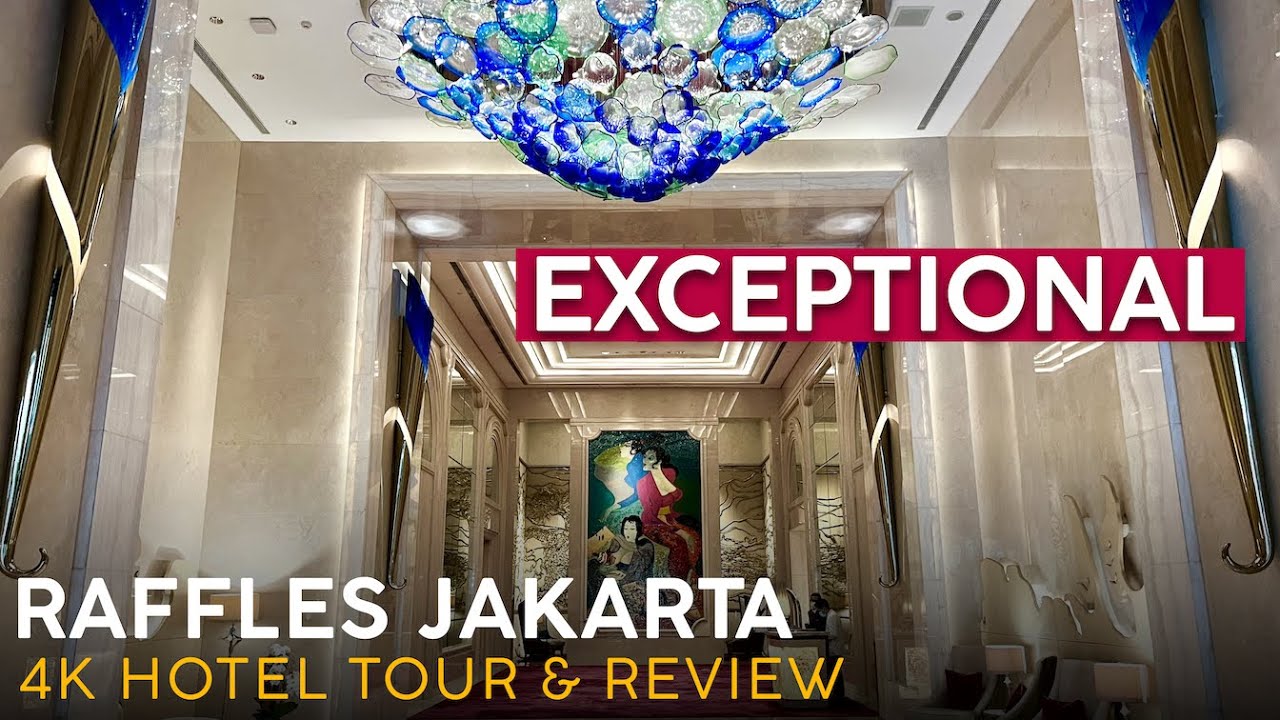 RAFFLES HOTEL Jakarta, Indonesia 🇮🇩【4K Hotel Tour & Review】IMPECCABLE ...