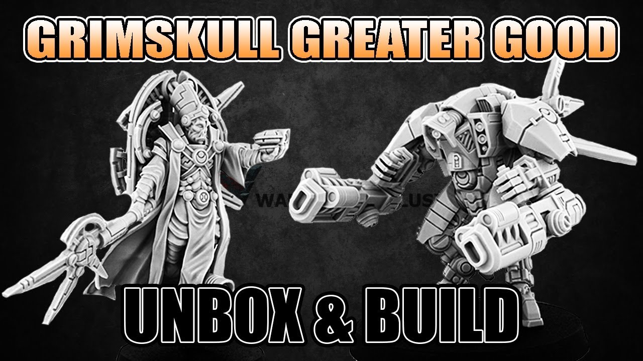 Tau Greater Good Grimskull Miniatures Unbox & Build - YouTube